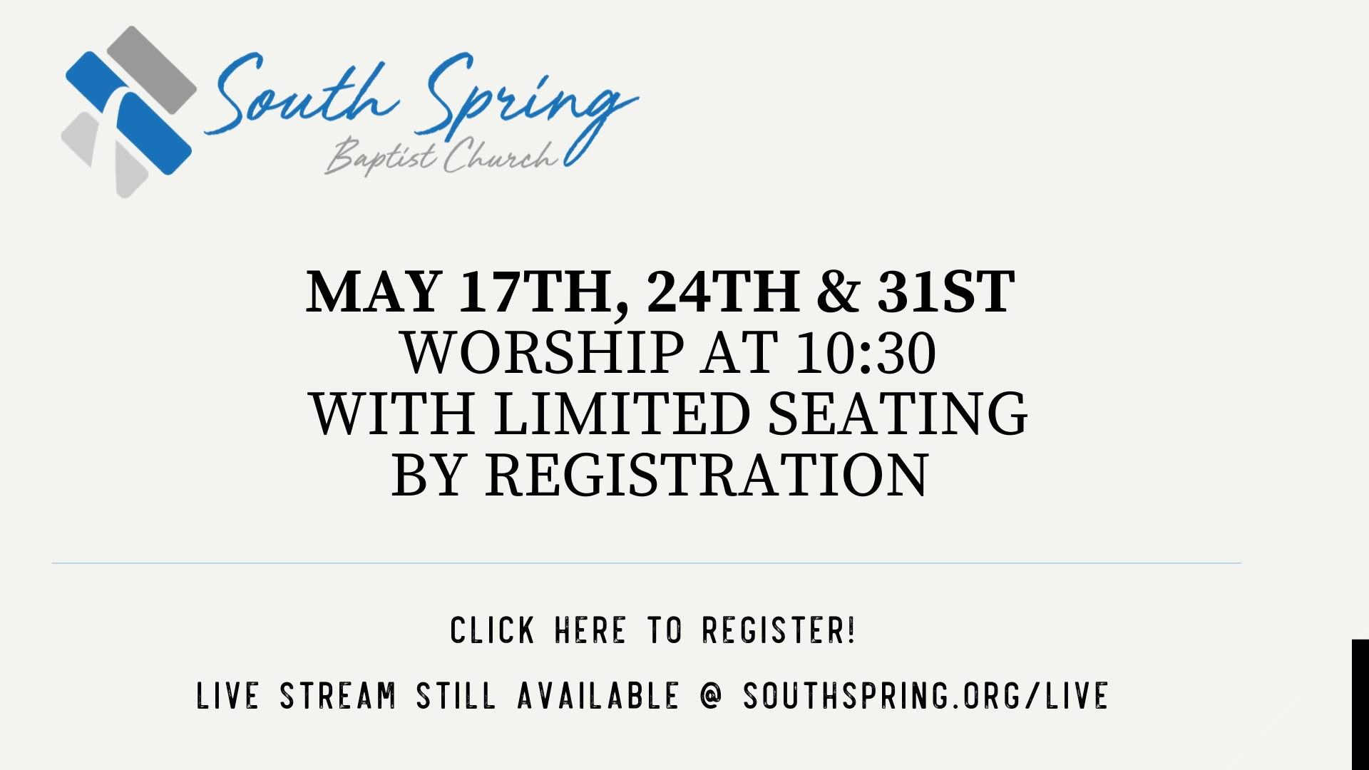 Events | South Spring Baptist Church Tyler TX